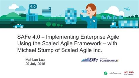 Safe 40 Implementing Enterprise Agile Using The Scaled Agile Fra