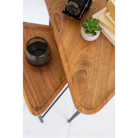 Triangle Nesting Side Tables Set2 Contemporary Galleries