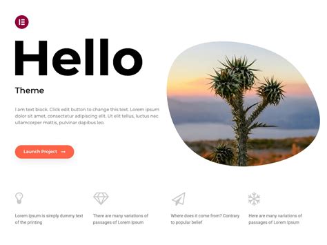 Lightweight And Flexible Wordpress Theme For Elementor