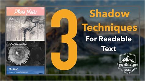 UI Tip Making Text More Visible Using Shadows IOS Xcode Swift YouTube