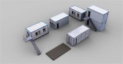 Office Container Pack1 3d Urban Unity Asset Store