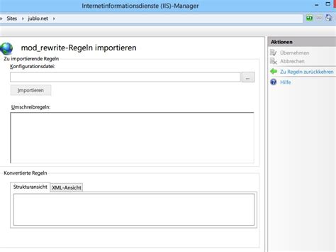 Apache Rewrite Regeln Im Iis Webserver Nutzen Jörg Schieb Digital