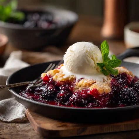 Blackberry Cobbler Recipe The Best 5 Step Southern Dessertt