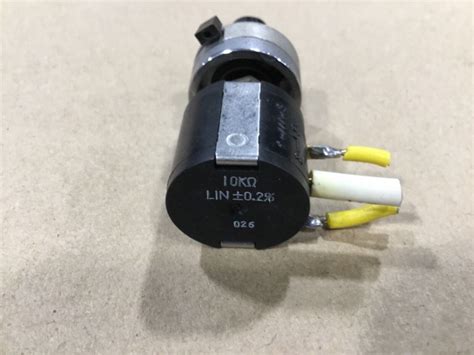 Copal M22e10 Potentiometer 10 Turn With Locking Knob Adjuster 32d43 Ebay