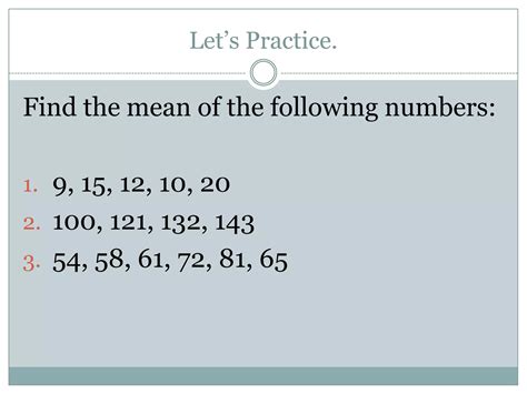 Measures Of Central Tendency And Variability Pptx