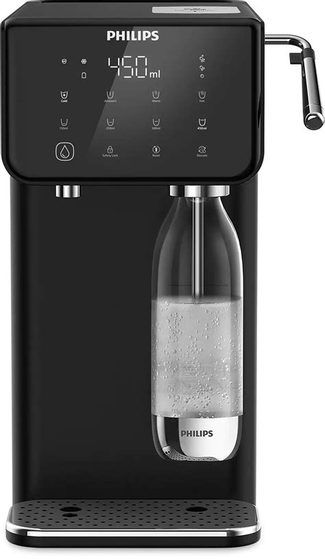 Micro X Clean Filtration Sparkling Water Station Hot And Cold Add5962bk