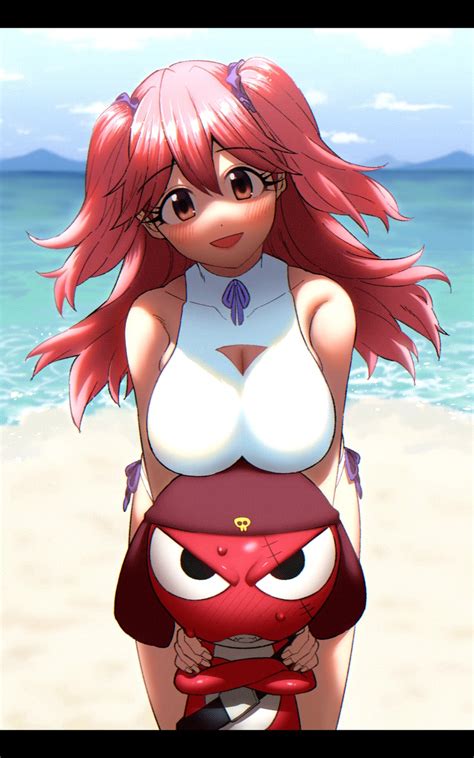 Hinata Natsumi And Giroro Keroro Gunsou Drawn By Sasar Danbooru