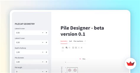 structuralpython on linkedin pile designer beta 0 1