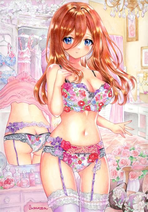 Besanten Nakano Miku Go Toubun No Hanayome Absurdres Commentary