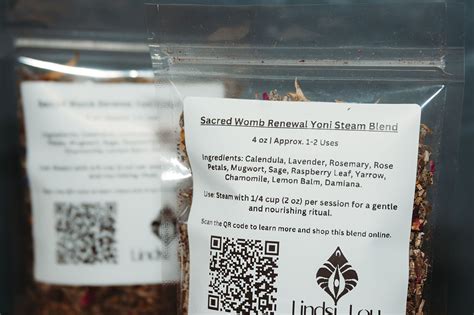 4 Oz Sacred Womb Renewal Yoni Steam Lindsi Lou