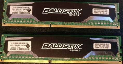 Crucial Ballistix Sport Ddr3 16gb Crucial Ballistix Sport Ddr3 16gb