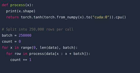 tensor workflows