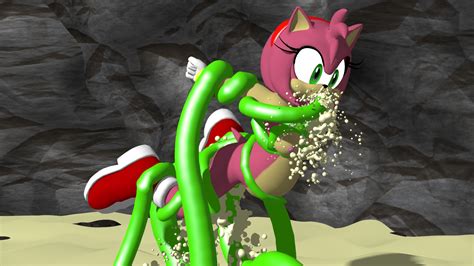 Rule 34 3d Amy Rose Anthro Belly Big Belly Bodily Fluids Cum Cum