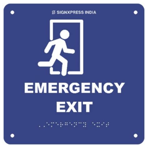 Exit Signage Signxpress India