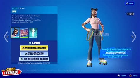 Fortnite Joy Skin Youtube