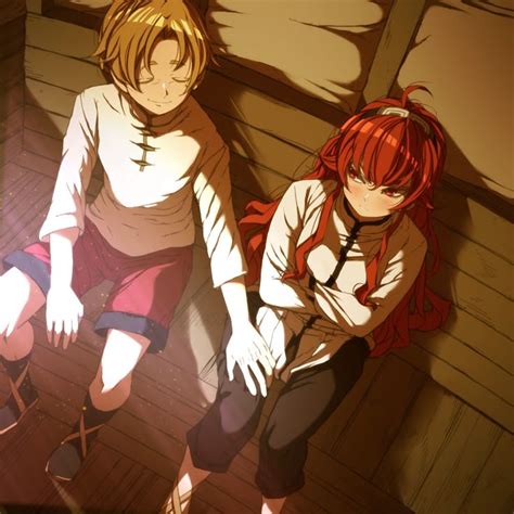 Rudeus And Eris Mushoku Tensei Arte Del Personaggio Arte Ventagli