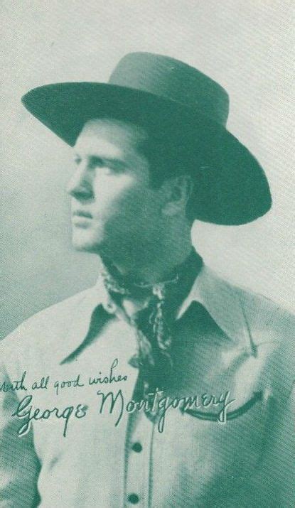 George Montgomery American Actors George Male Sketch