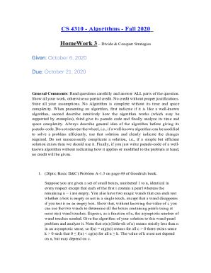 Fillable Online Cs Wmich CS Dsgn Analysis Of Algorithms Course Hero Fax Email Print