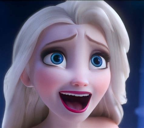 Elsa Opening Her Mouth And Showing Her Tongue By Gripo67 On Deviantart