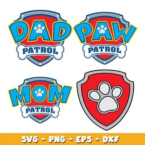 Paw Patrol Printable Logo Paw Patrol Logo Birthday Cake Topper