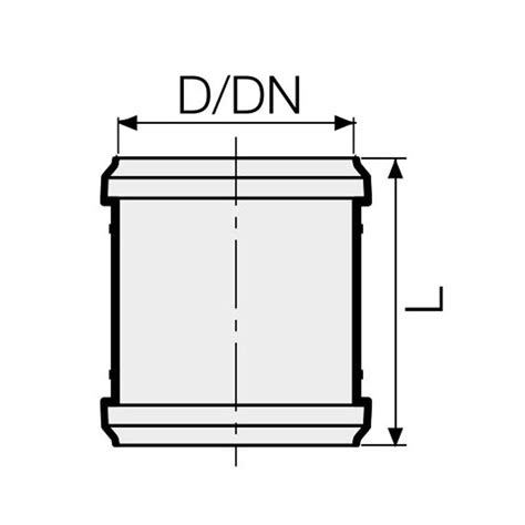 Valsir Pp3 Plug In Pp Sliding Sleeve D160mm L204mm Vs0526011