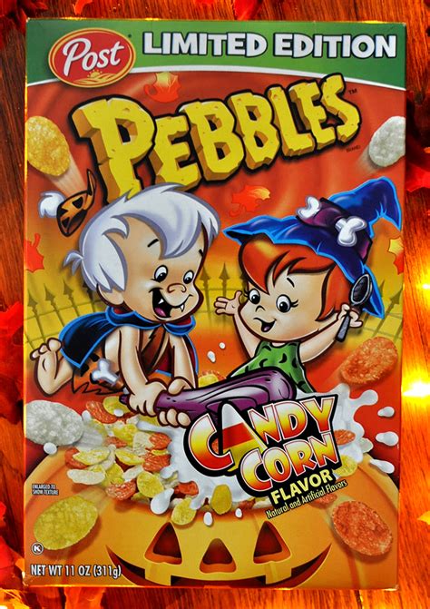 I The Candy Corn Pebbles Cereal Taste Test Review