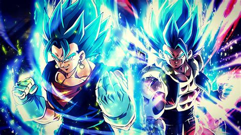 The Blue Fusion Duo Ssb Gogeta And Vegito By Agb234 On Deviantart