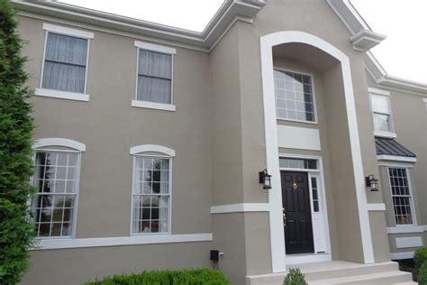 Stucco House Exterior Color Combinations 1000x579