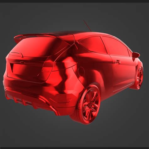Stl File Ford Fiesta・3d Printer Model To Download・cults