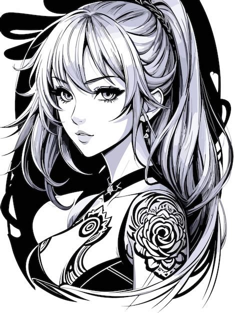 Premium Vector Vector Beautiful Girl Sketch Artwork