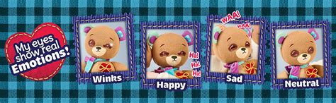 Thready Bear Interactive 14 Plush Teddy Bear Make A