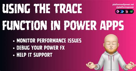 inogic on linkedin using the trace function in power apps