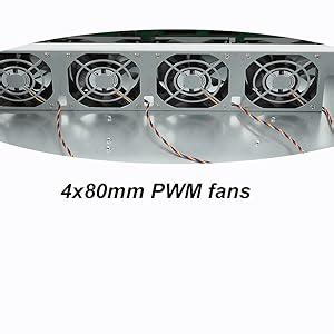 Amazon Com RackChoice 2U Server Case 6Gbps Hot Swap 8 X3 5 Bays M ATX Mini ITX Depth 21 5