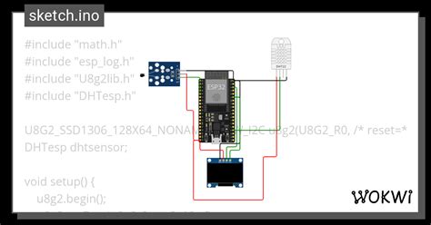Embarcaralhos Temperatura Umidade Oled Wokwi Esp32 Stm32 Arduino Simulator