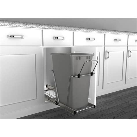 Rev A Shelf Double Pull Out Trash Can Qt For Kitchen Reviews Wayfair