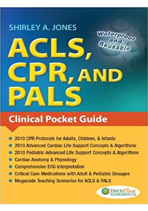 Acls Cpr And Pals Clinical Pocket Guide Discount 35 Online Orders