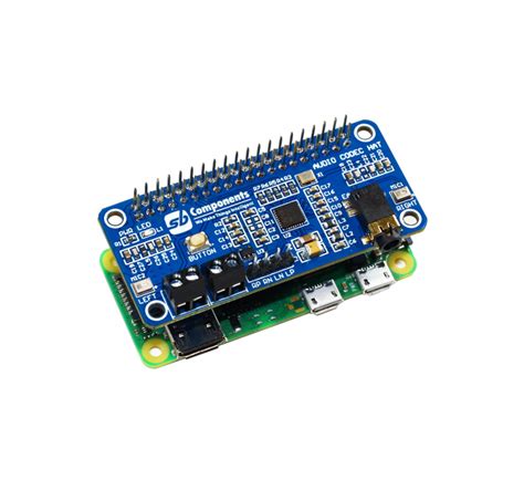 Köp Audio Codec HAT för Raspberry Pi till rätt pris electrokit