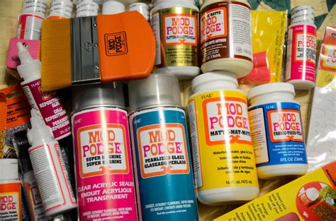 The Joys Of Mod Podge Art Supply Guide