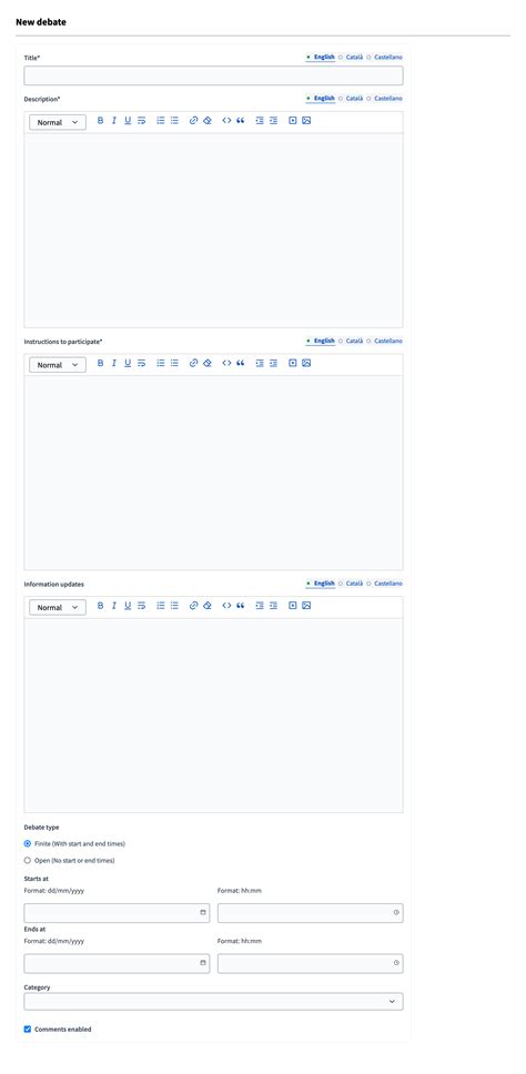 Debates Decidim Docs Debates Decidim Docs