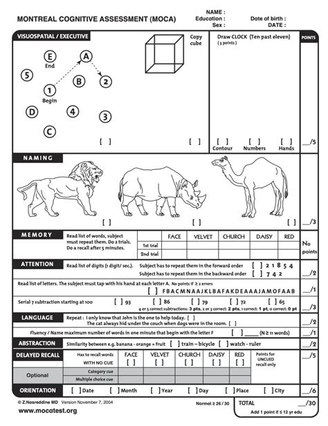 Trumps Cognitive Test Brian Esty Lmt