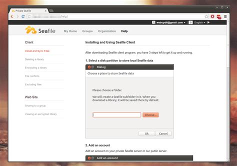 cloud sync tool `seafile` 2 1 released ~ web upd8 ubuntu linux blog
