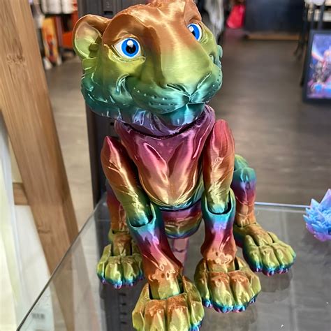 3d Printed Flexi Tiger The Feral Market