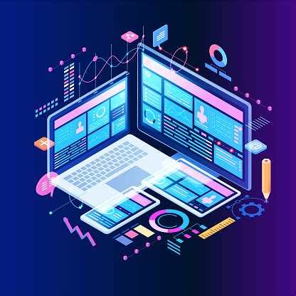 Crossplatform Concept Banner Stock Illustration Download Image Now