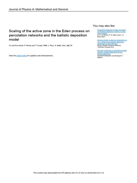 scaling of the active zone in the eden process on percolation networks
