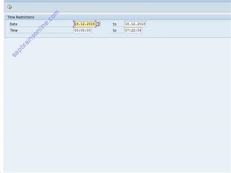 Foaplog01 Sap Tcode For Analyze Application Log