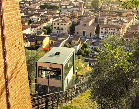 Premium Photo Small Funicular Railroad In Italy