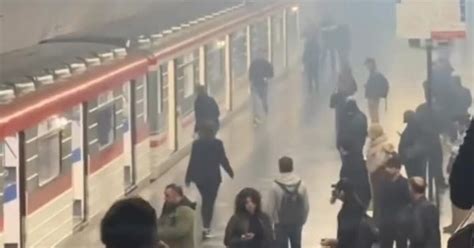 დაკვამლიანება იყო მეტროსადგურ “დელისზე”