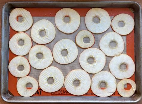 How To Make Dried Apple Rings In The Oven Ugly Duckling Bakery
