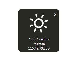 Method To Display A Weather Forecast On Your Blogger Njarakty