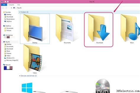 Como abrir a pasta Downloads no Windows